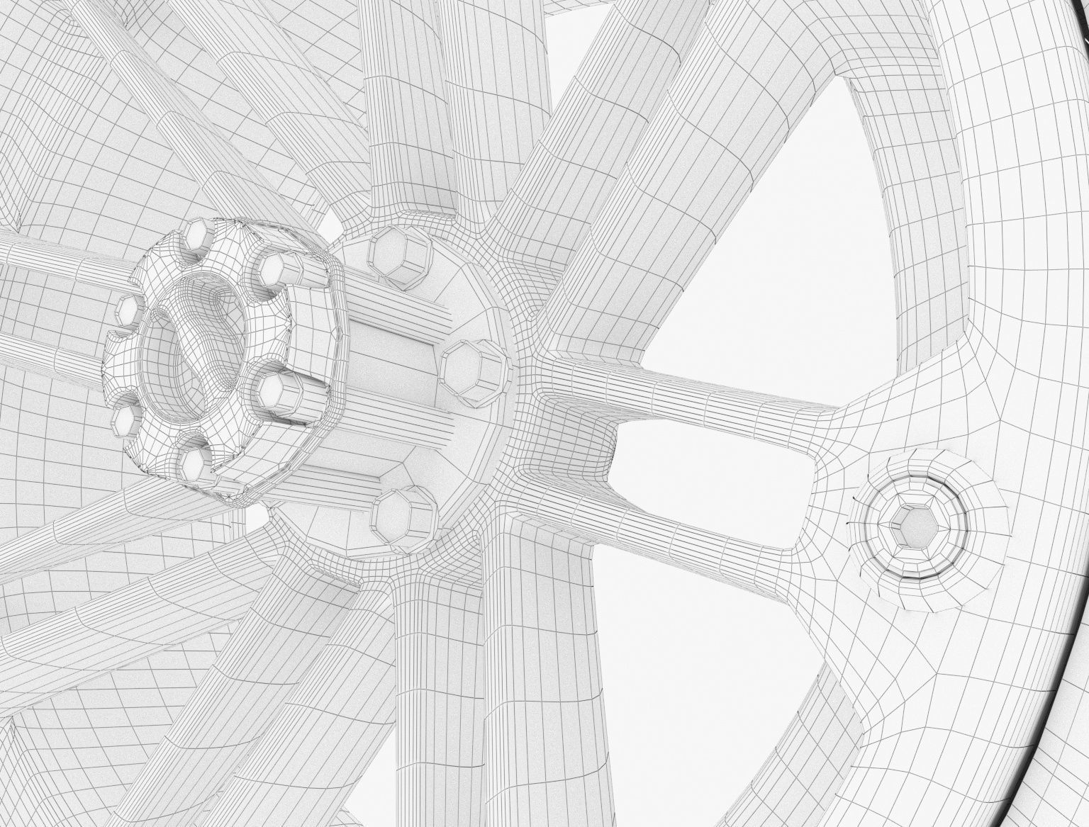 car wheel 3D model 3D model | CGTrader