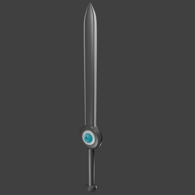 3D model Rune Sword VR / AR / low-poly | CGTrader
