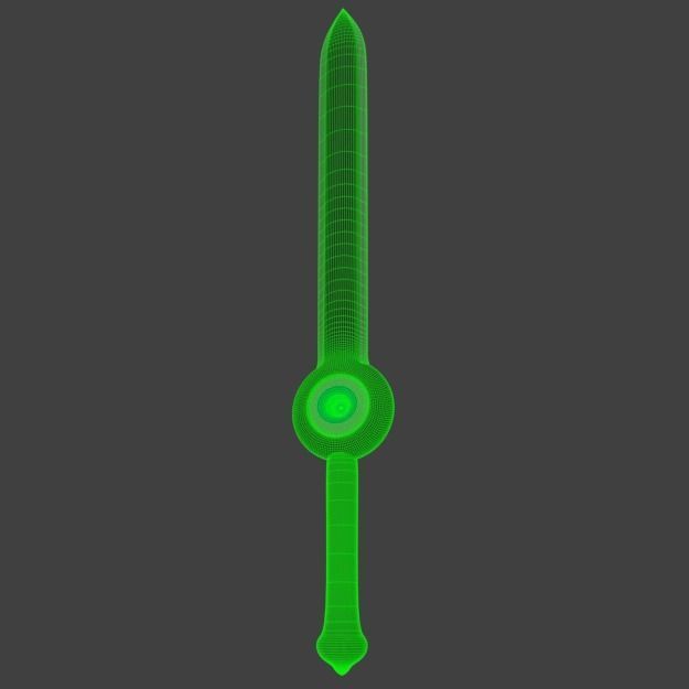 3D model Rune Sword VR / AR / low-poly | CGTrader