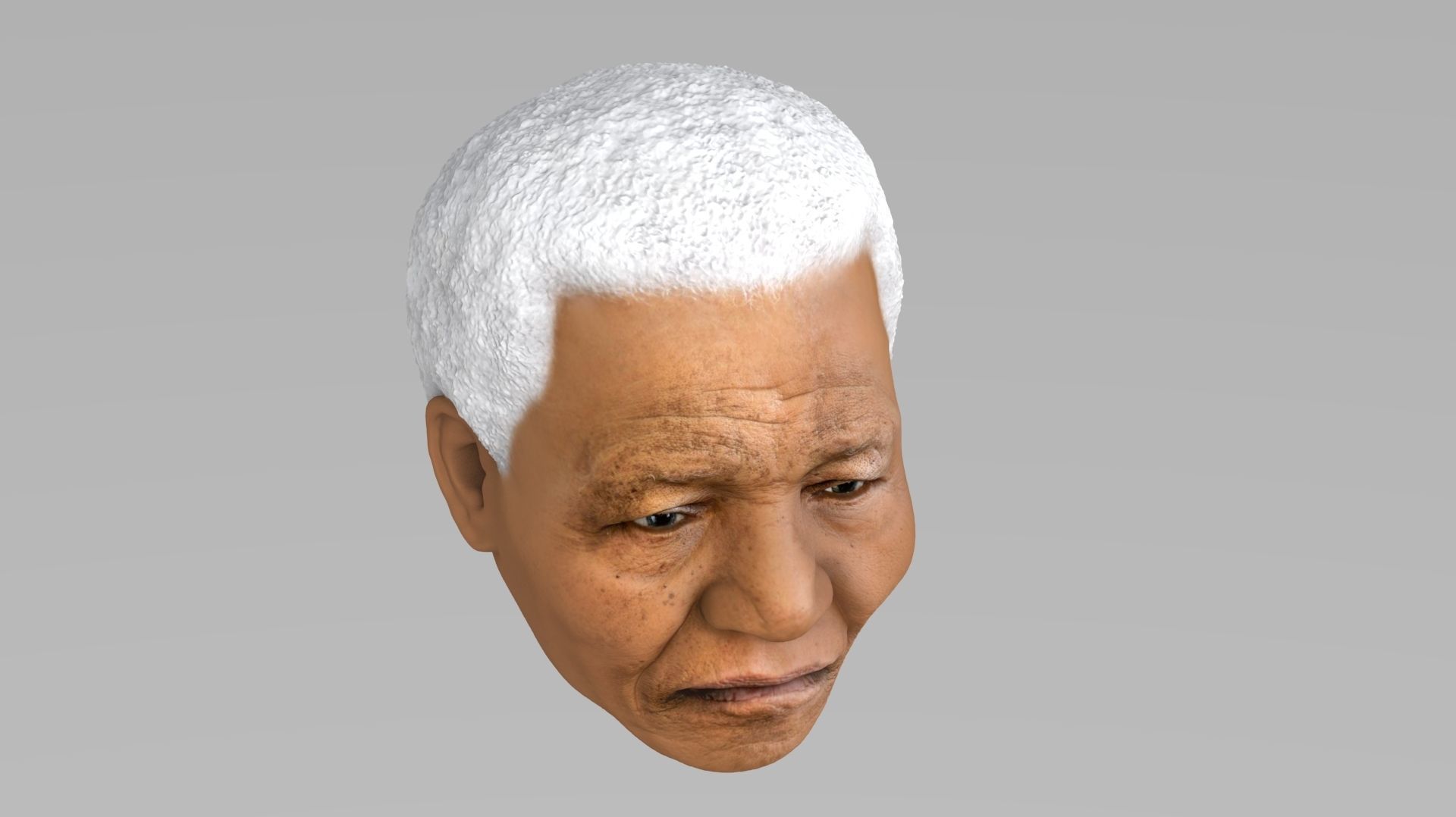 Nelson Mandela 3D model | CGTrader