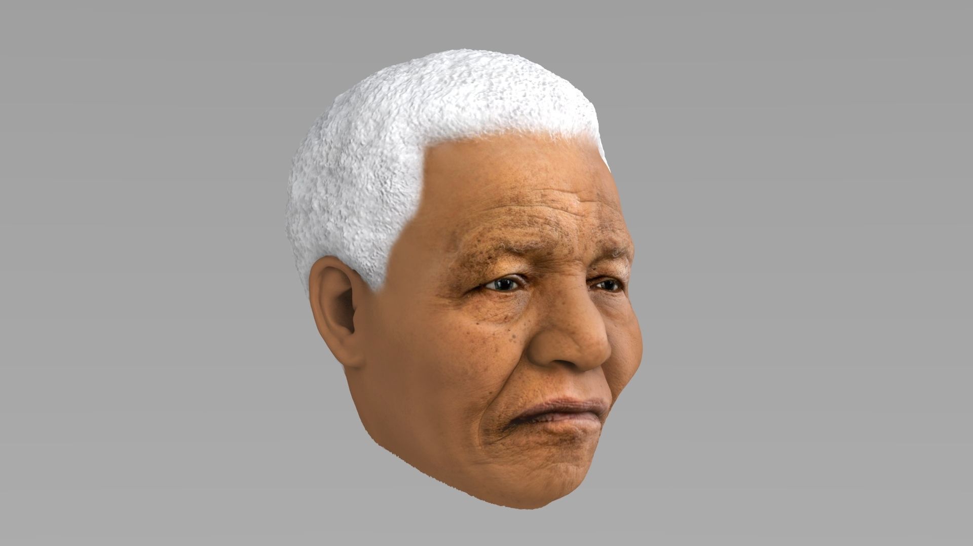 Nelson Mandela 3D model | CGTrader