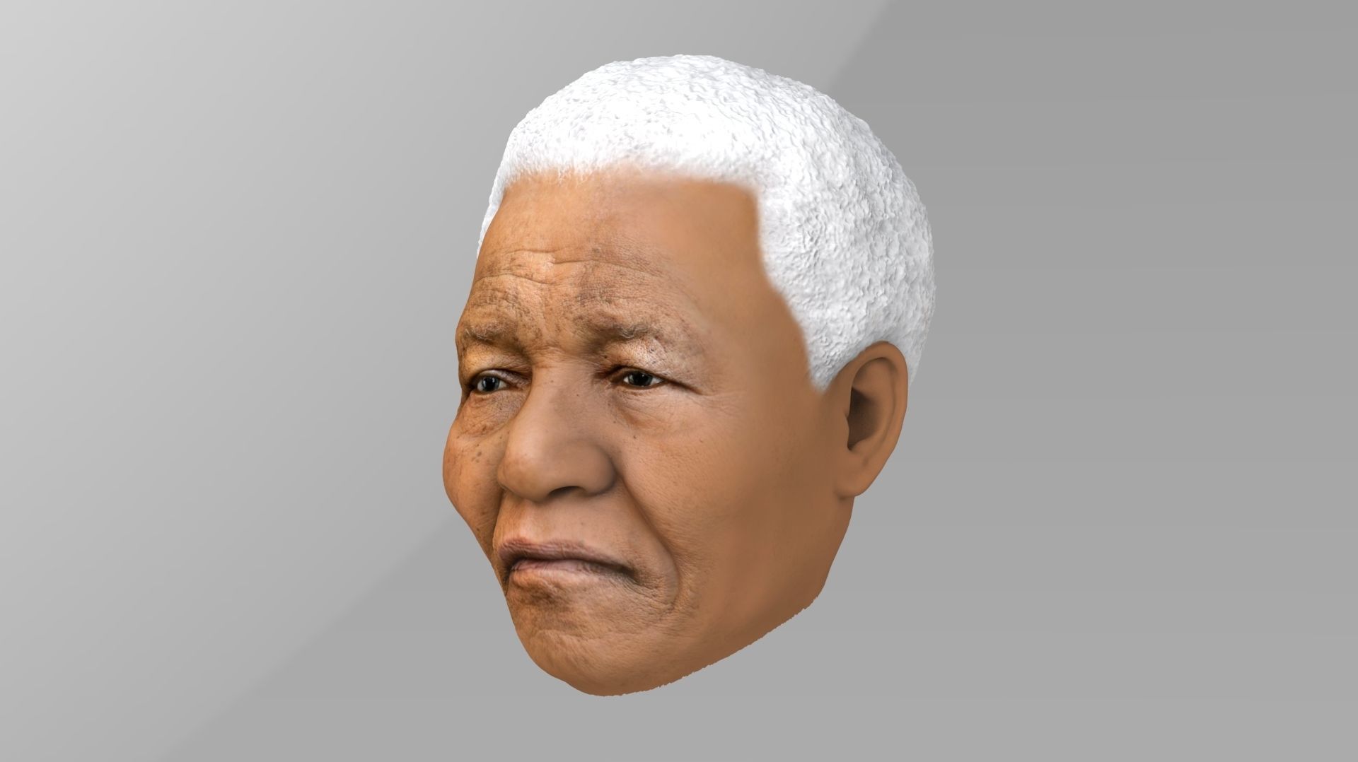 Nelson Mandela 3D model | CGTrader