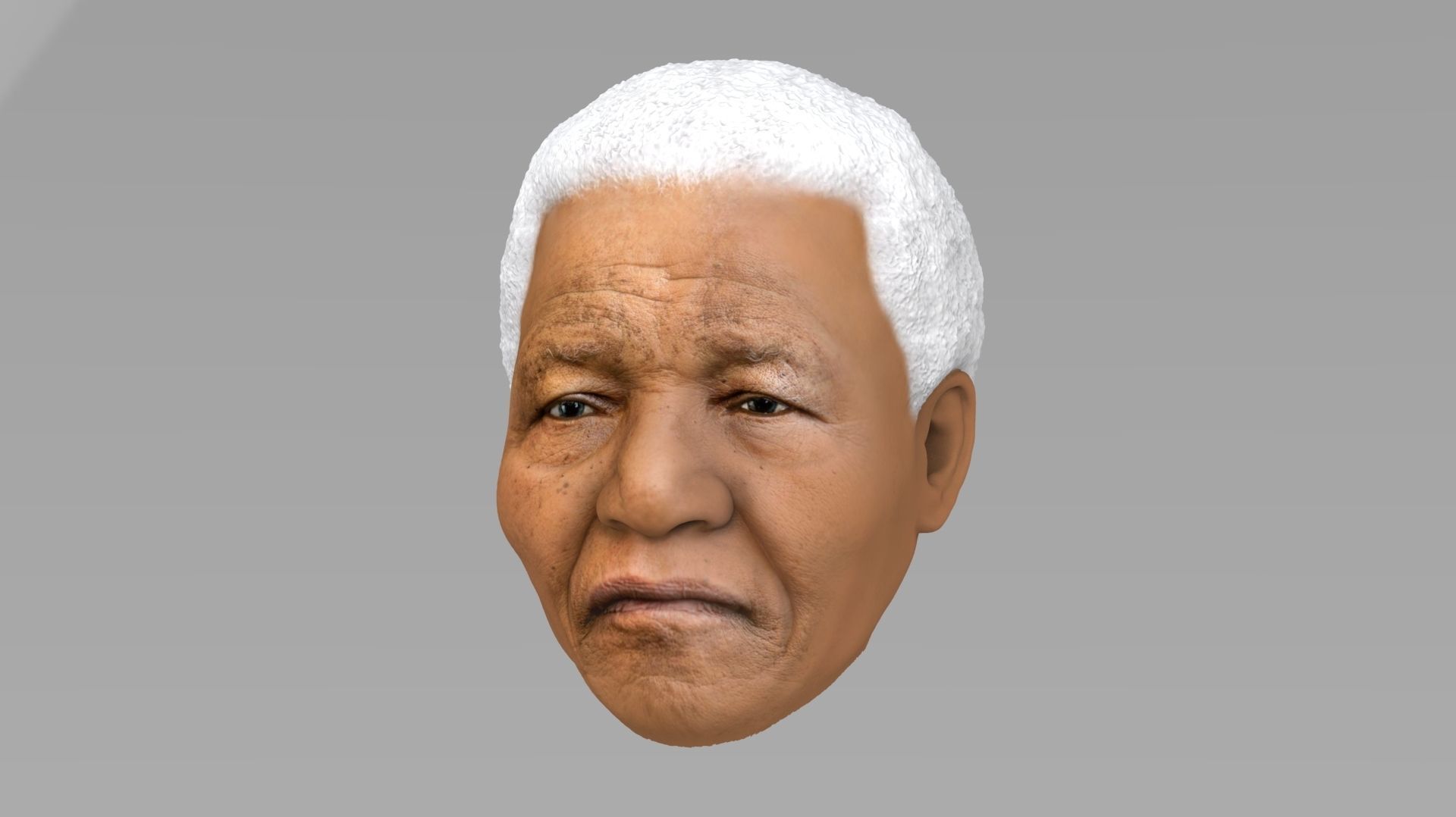 Nelson Mandela 3D model | CGTrader