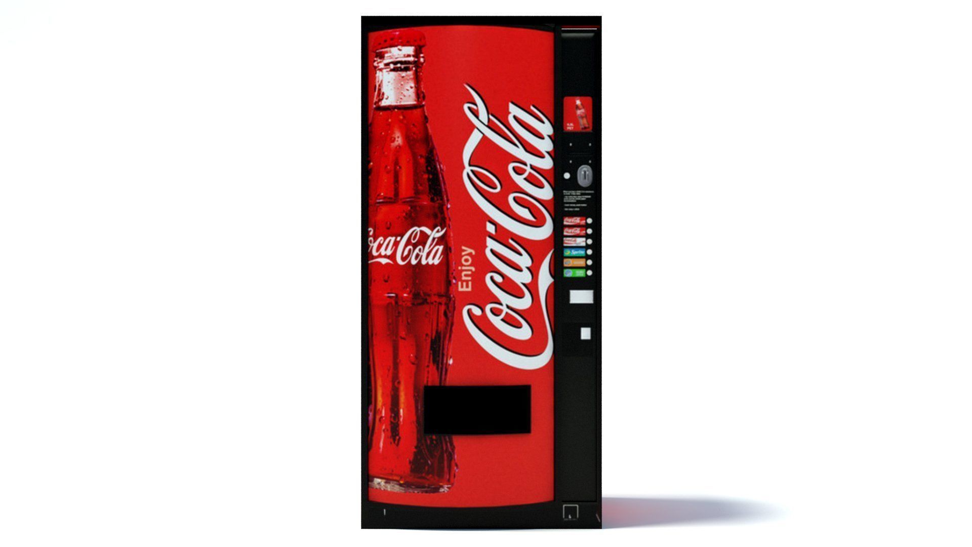 3D model Coca Cola Vending Machine VR / AR / low-poly | CGTrader