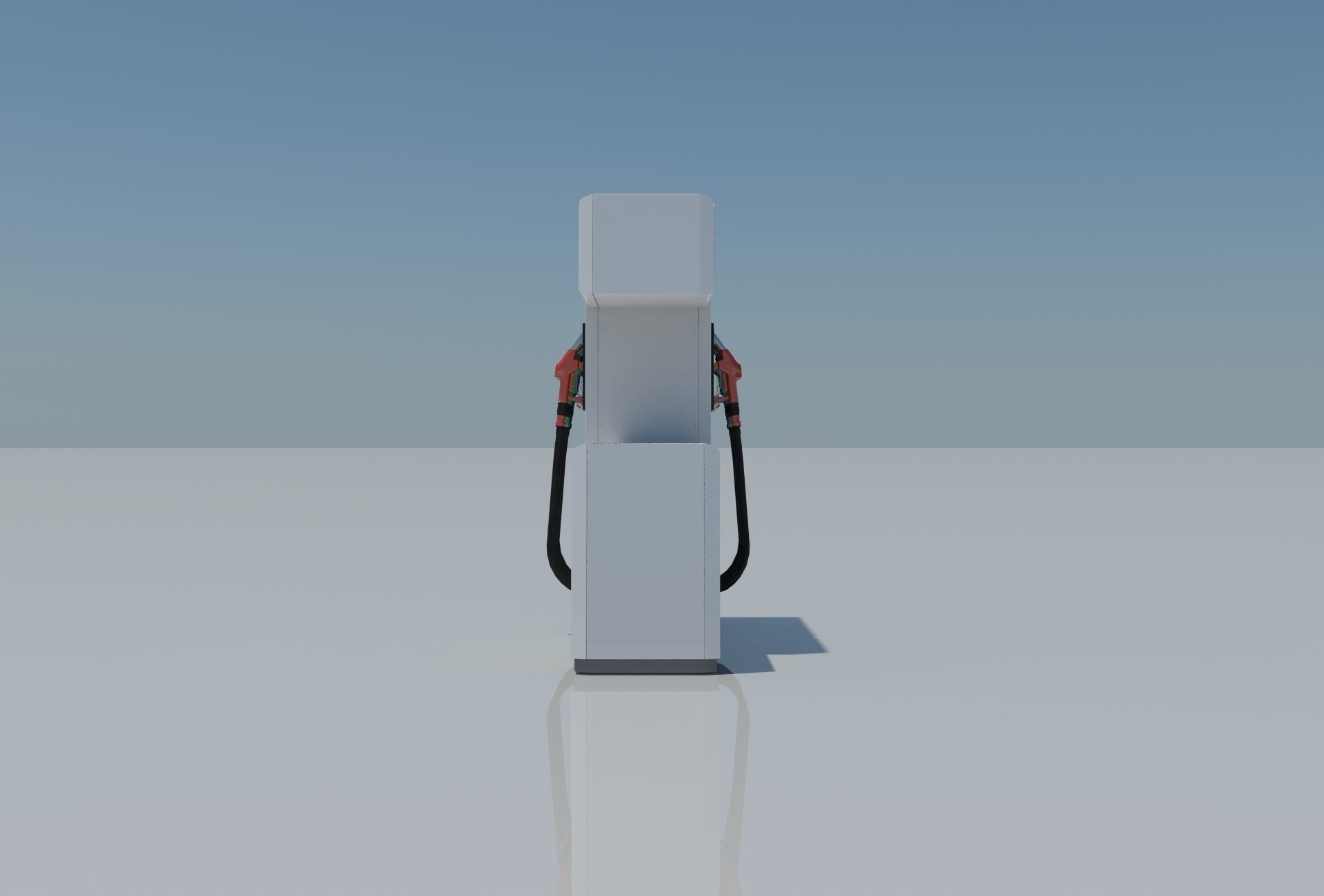 Fuel Dispenser Shell Brand 3D model | CGTrader
