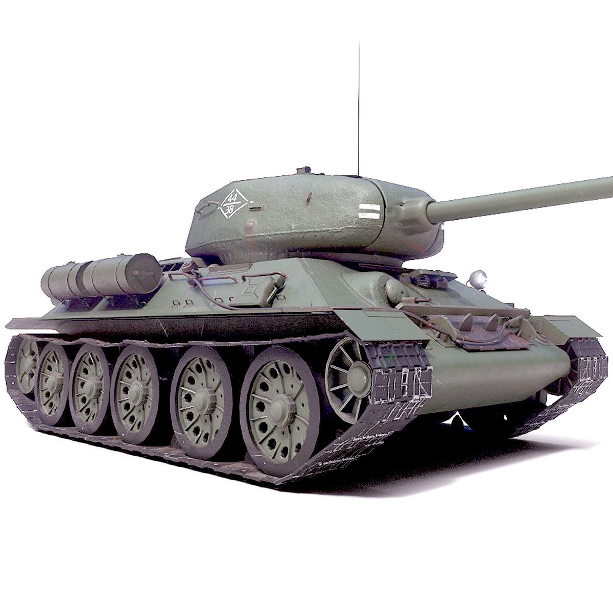 Tank T- 34 3D model | CGTrader