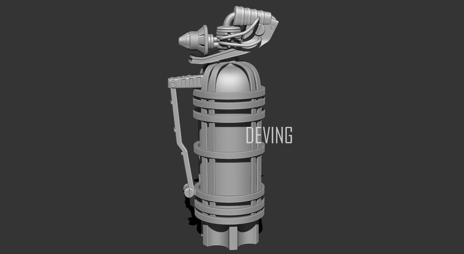BATMAN BUTANE TORCH BVS 3D model 3D printable | CGTrader