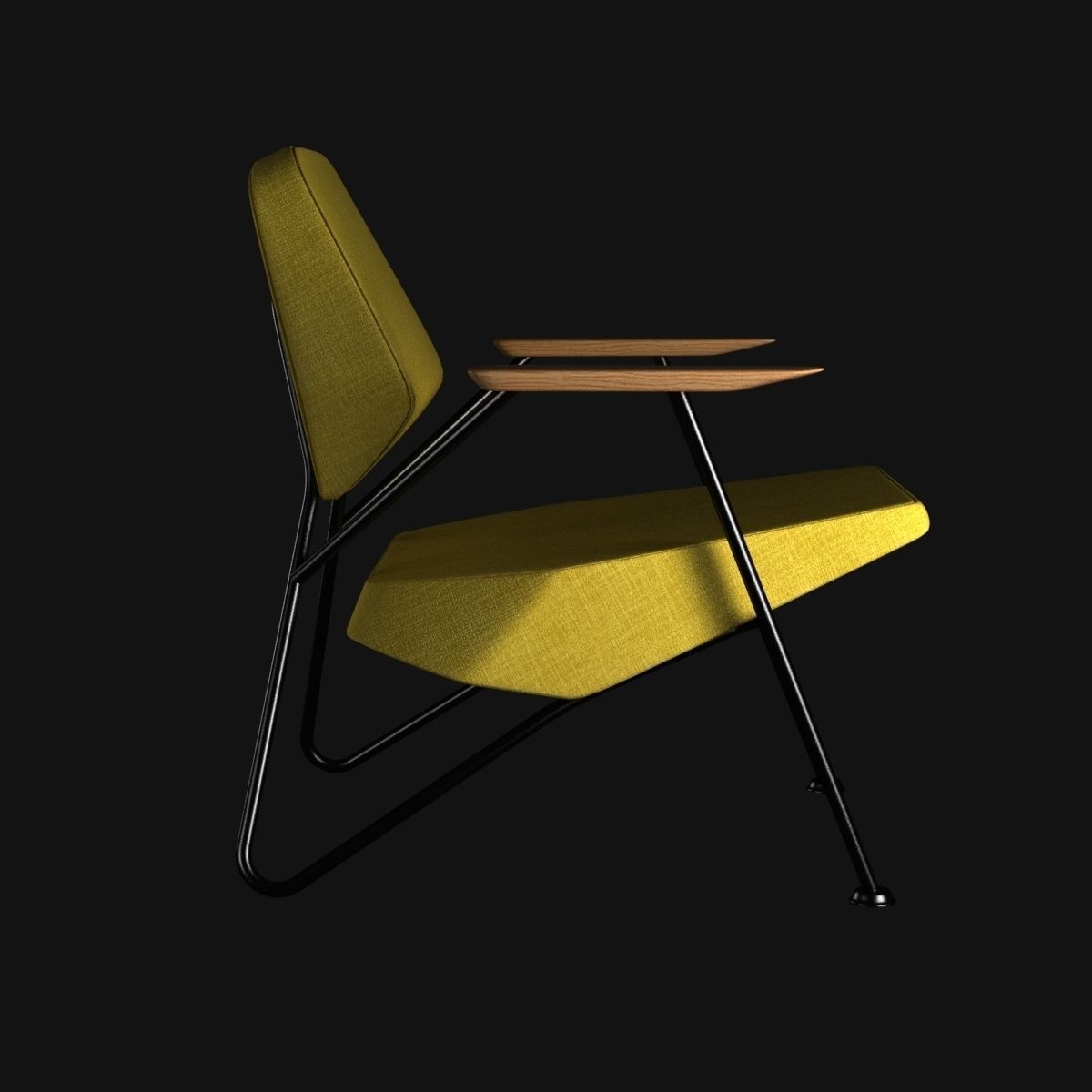 Prostoria Polygon Chair 3D model | CGTrader