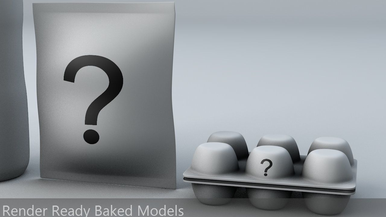 3D model Questionable Food and Drink VR / AR / low-poly | CGTrader