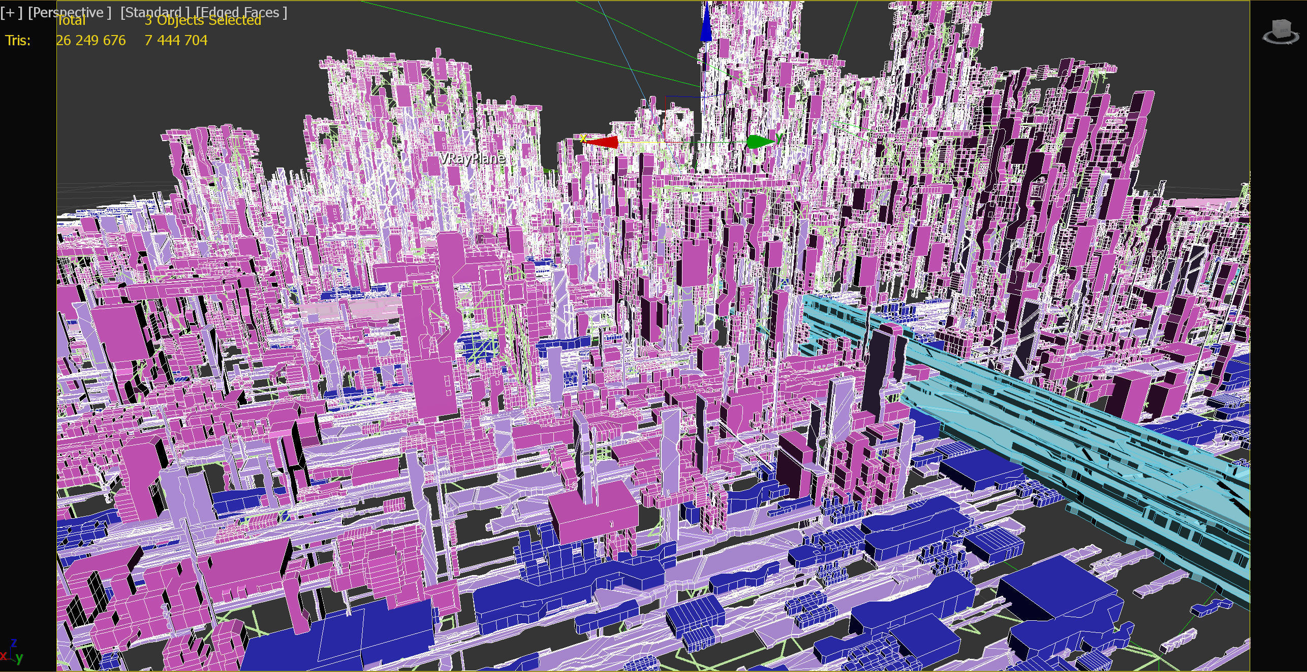 Greeble City 3D model | CGTrader
