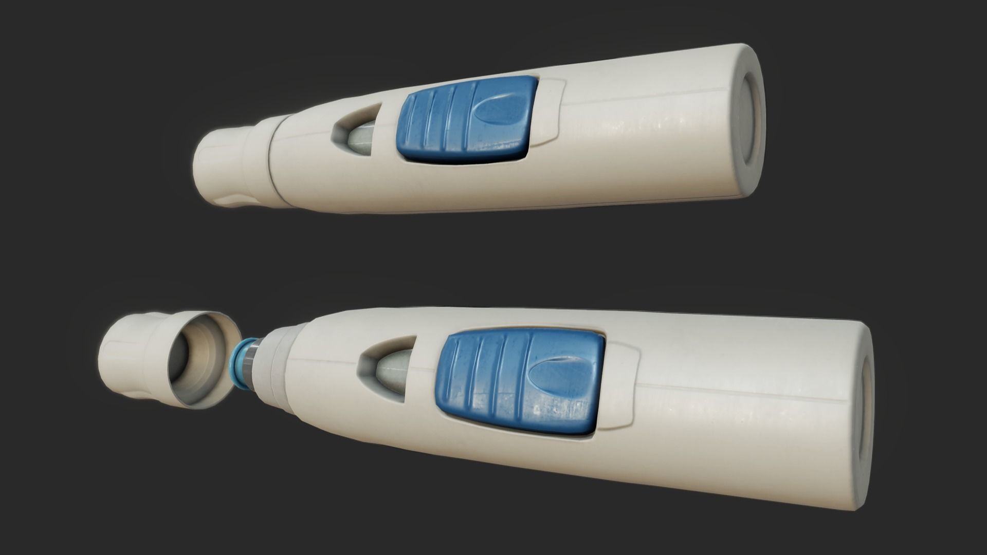 3D model Autoinjector PBR medical device VR / AR / low-poly | CGTrader