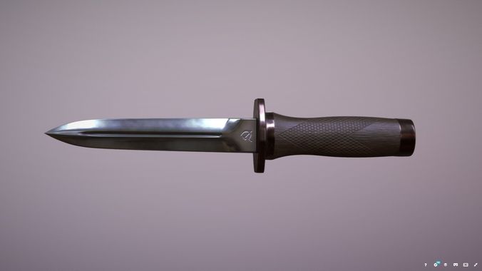 1944 soviet army knife 3D model | CGTrader