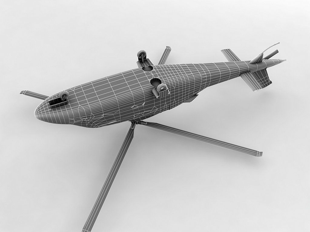 3D model Agusta 109 Helicopter VR / AR / low-poly | CGTrader