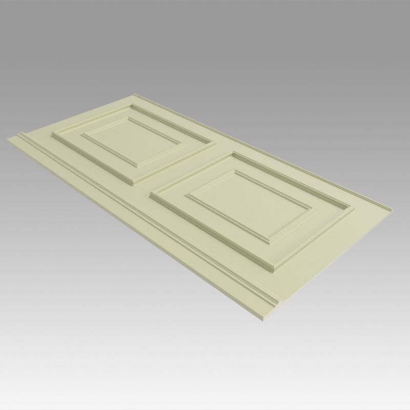 Wainscot 3D model | CGTrader