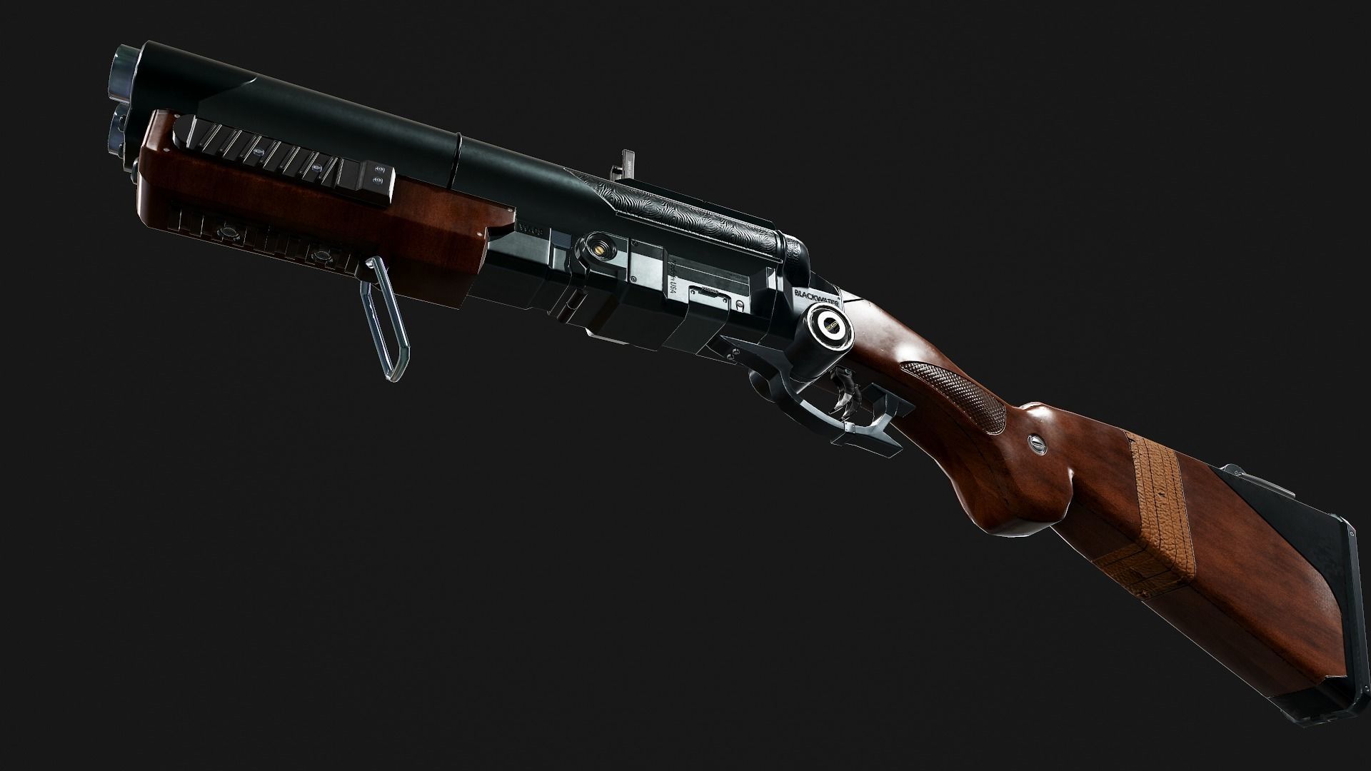 3D model Double Barreled Shotgun VR / AR / low-poly | CGTrader