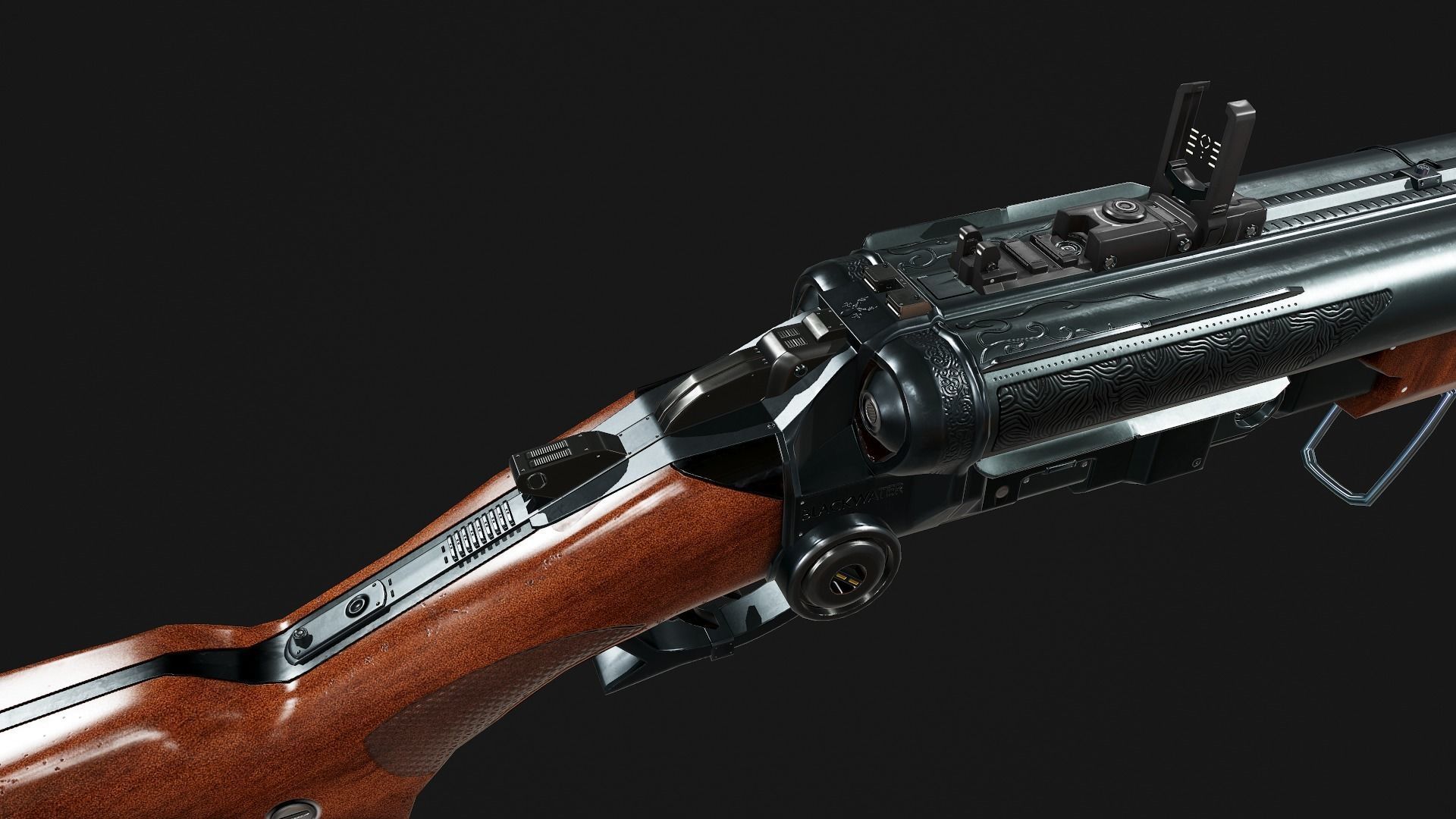 3D model Double Barreled Shotgun VR / AR / low-poly | CGTrader