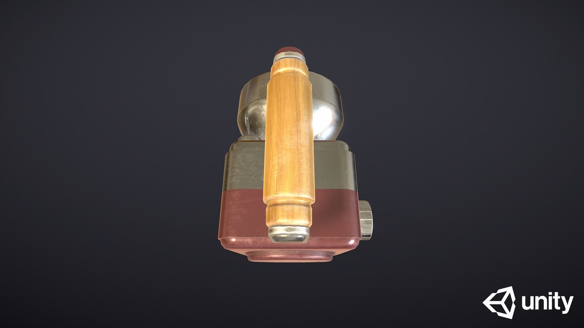 3D model Retro Handheld Flashlight VR / AR / low-poly animated | CGTrader