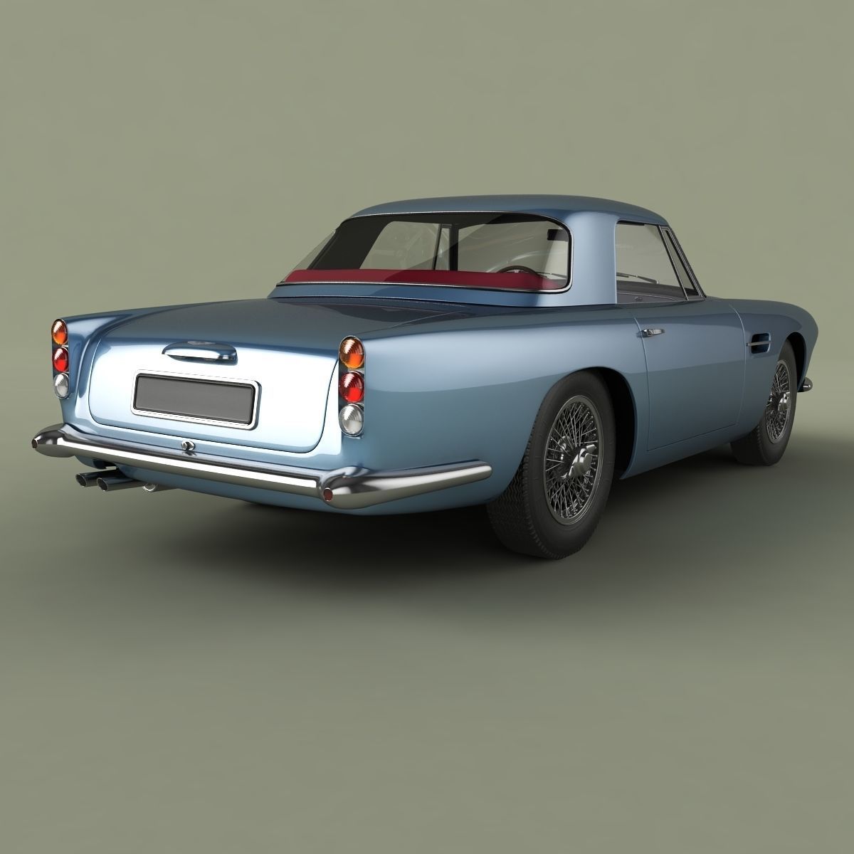 Aston Martin DB4 Convertible 3D model | CGTrader