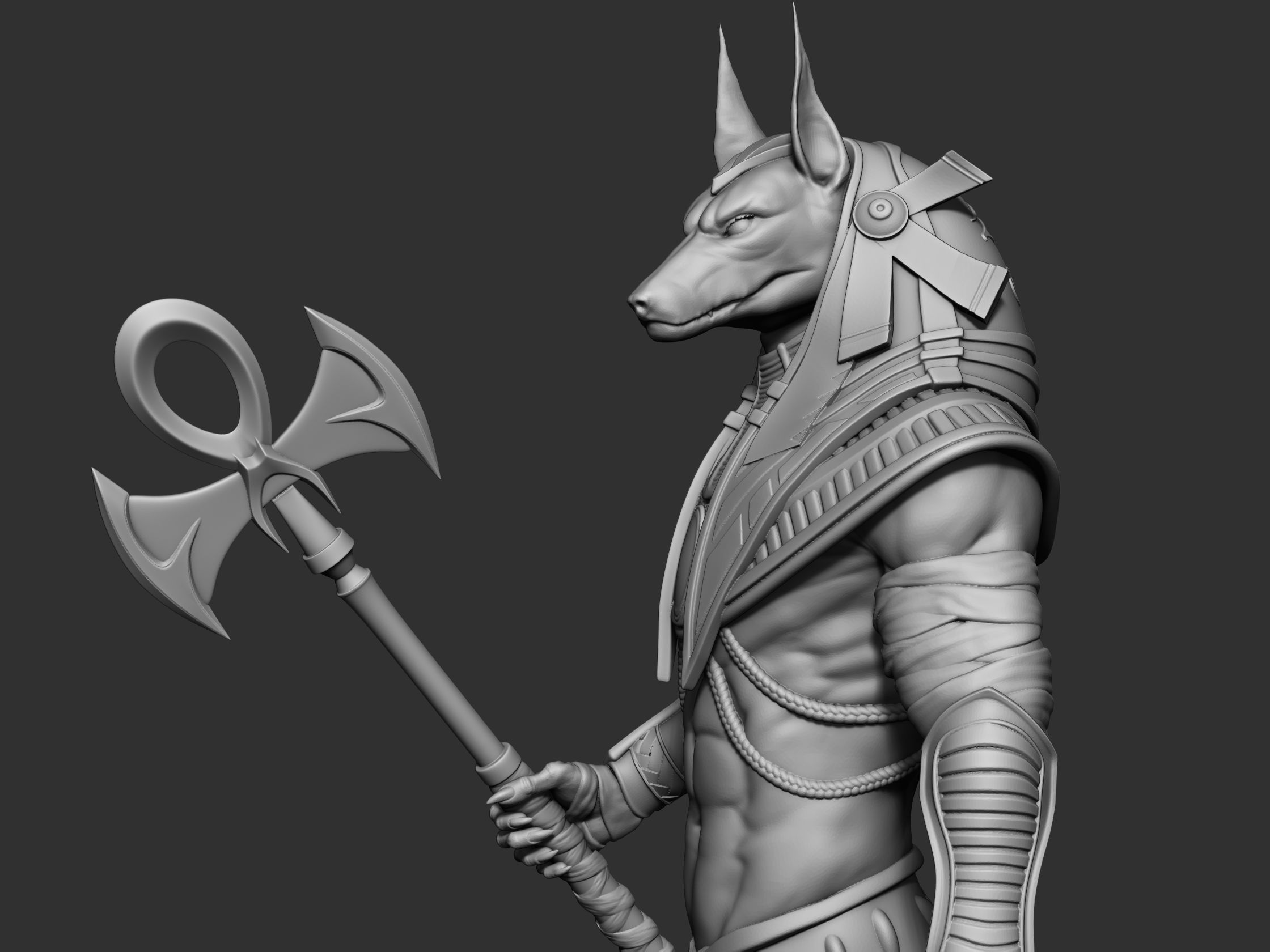 Anubis 3D Print Model 3D model 3D printable | CGTrader