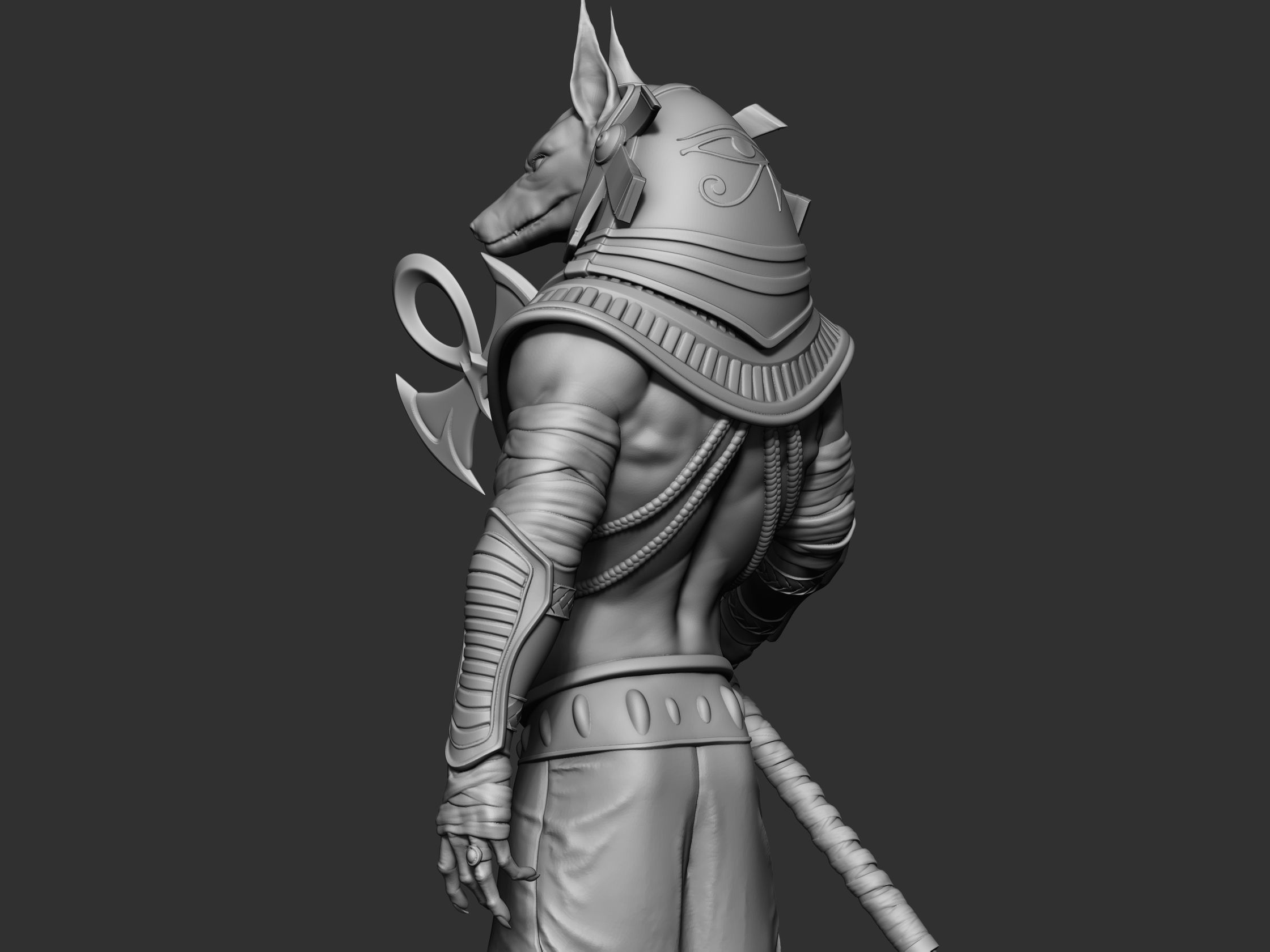 Anubis 3D Print Model 3D model 3D printable | CGTrader