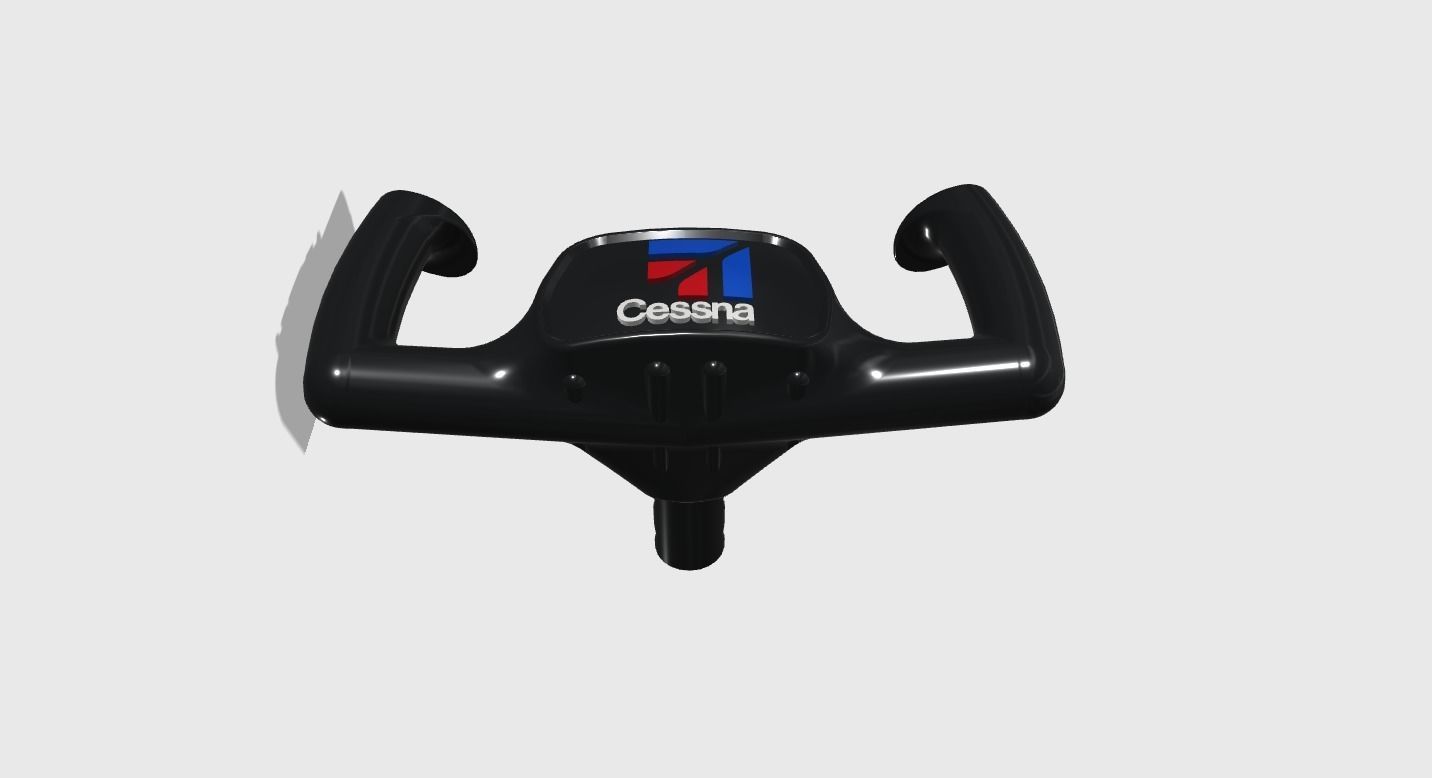 Cessna 152 Flight Simulator Yoke 3D model 3D printable | CGTrader