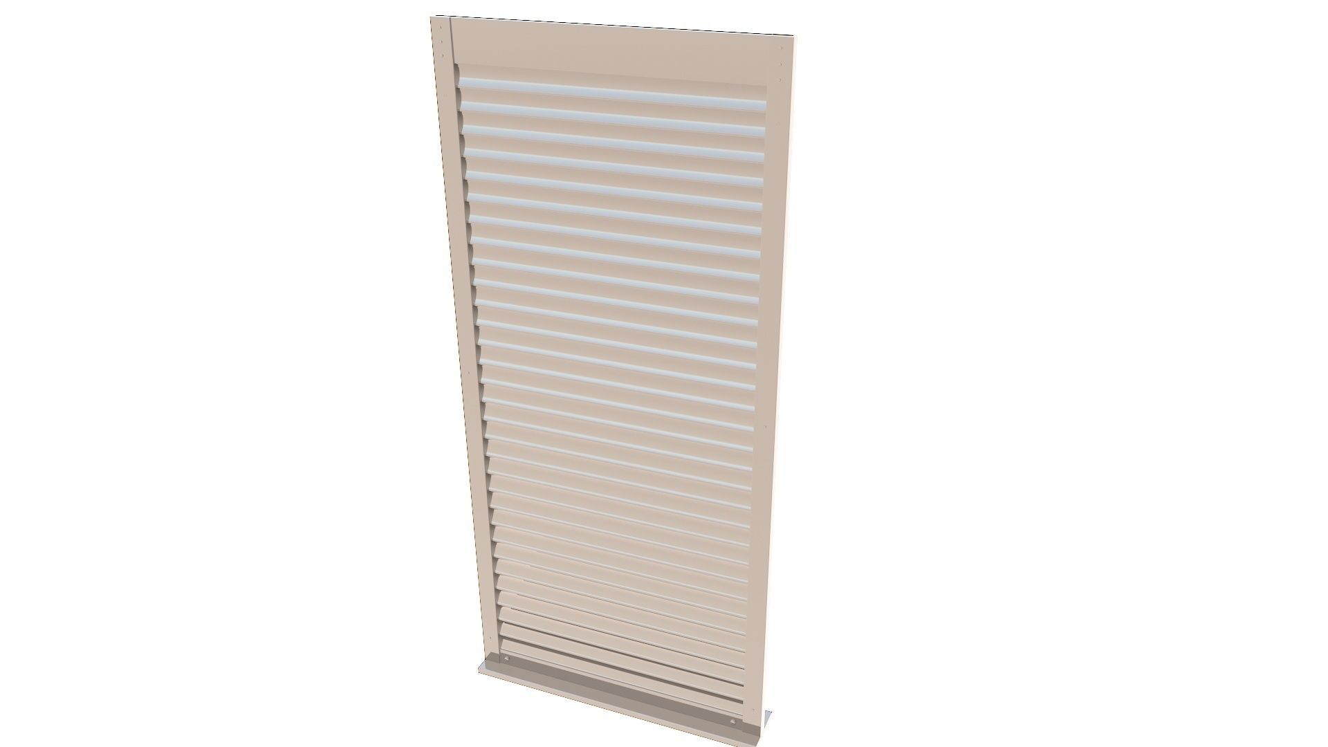 3D model Rolling shutter | CGTrader