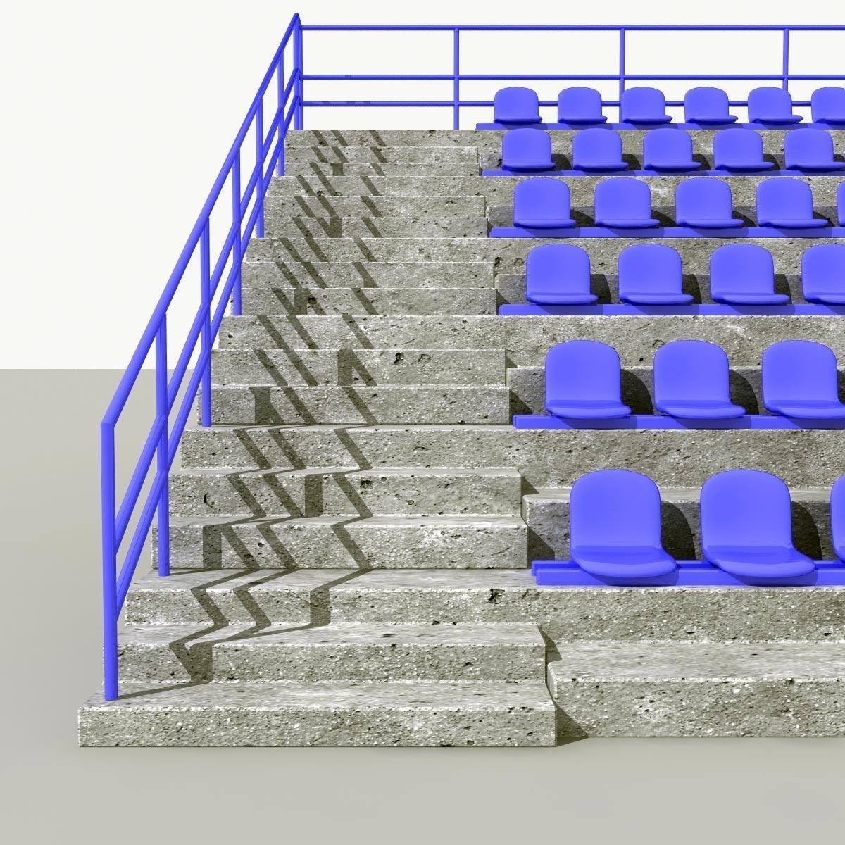 Grandstand Tribune 3D model | CGTrader