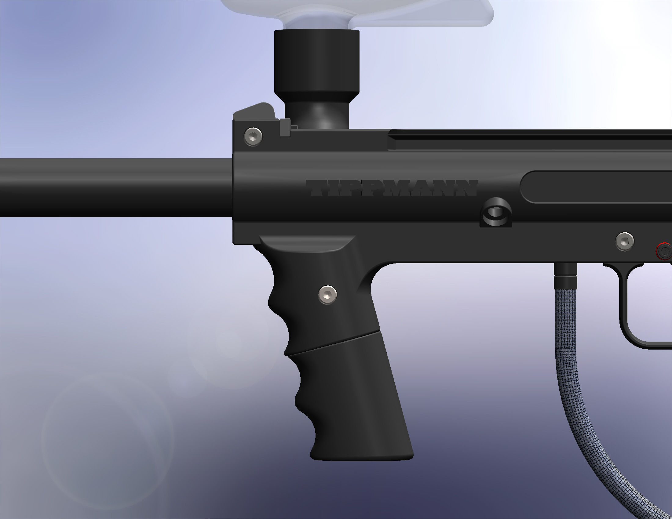 Tippmann 98 Custom free 3D Model - CGTrader.com