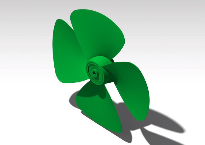 Fan free 3D Model STL STP | CGTrader.com