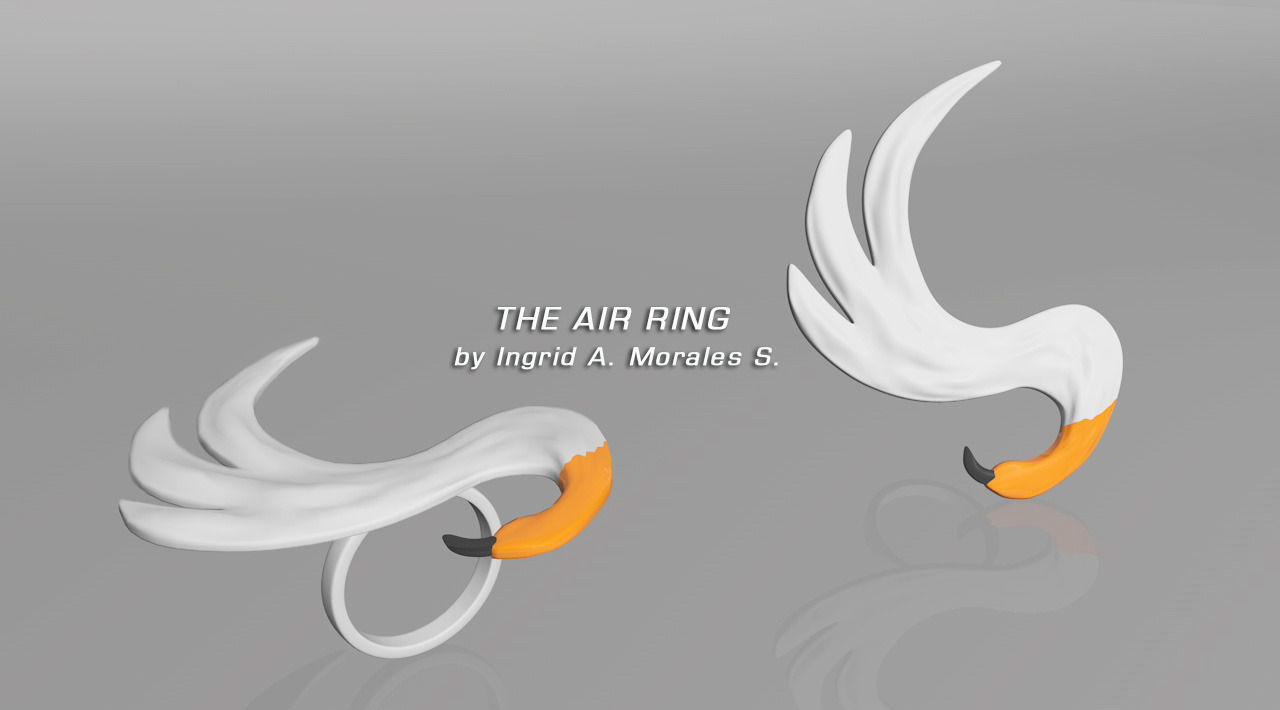 Air Ring 3D model | CGTrader
