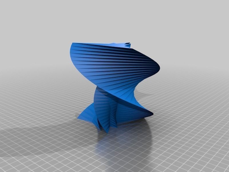Line Sculpture 2 3D model 3D printable | CGTrader