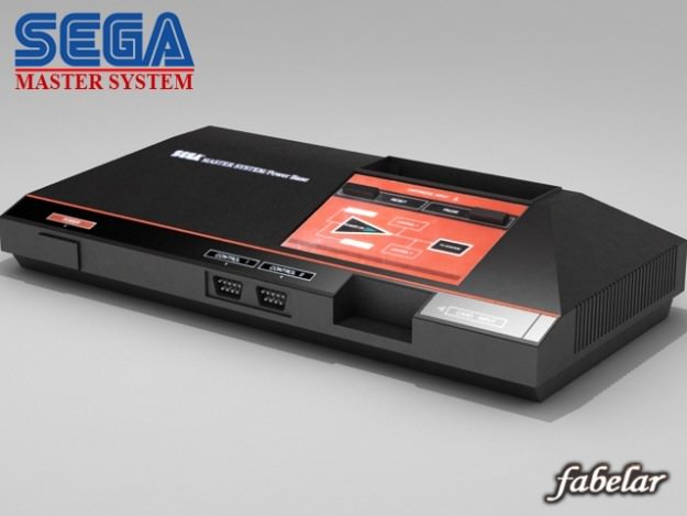 Sega Master System 3D Model MAX | CGTrader.com