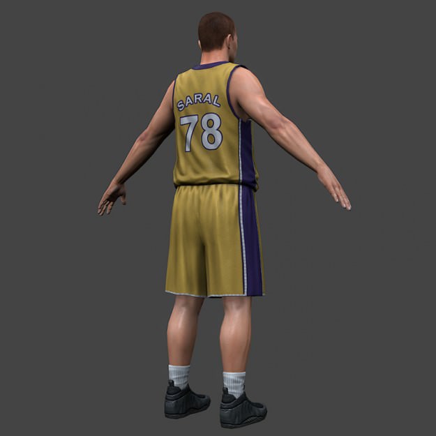 3D model Basketball Player V2 VR / AR / low-poly | CGTrader