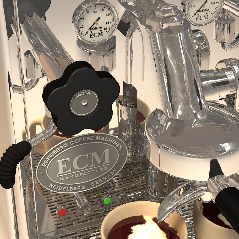 ECM coffeemaker 3D model | CGTrader
