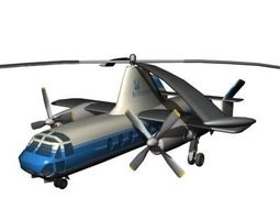 Rotodyne 3D Models | CGTrader