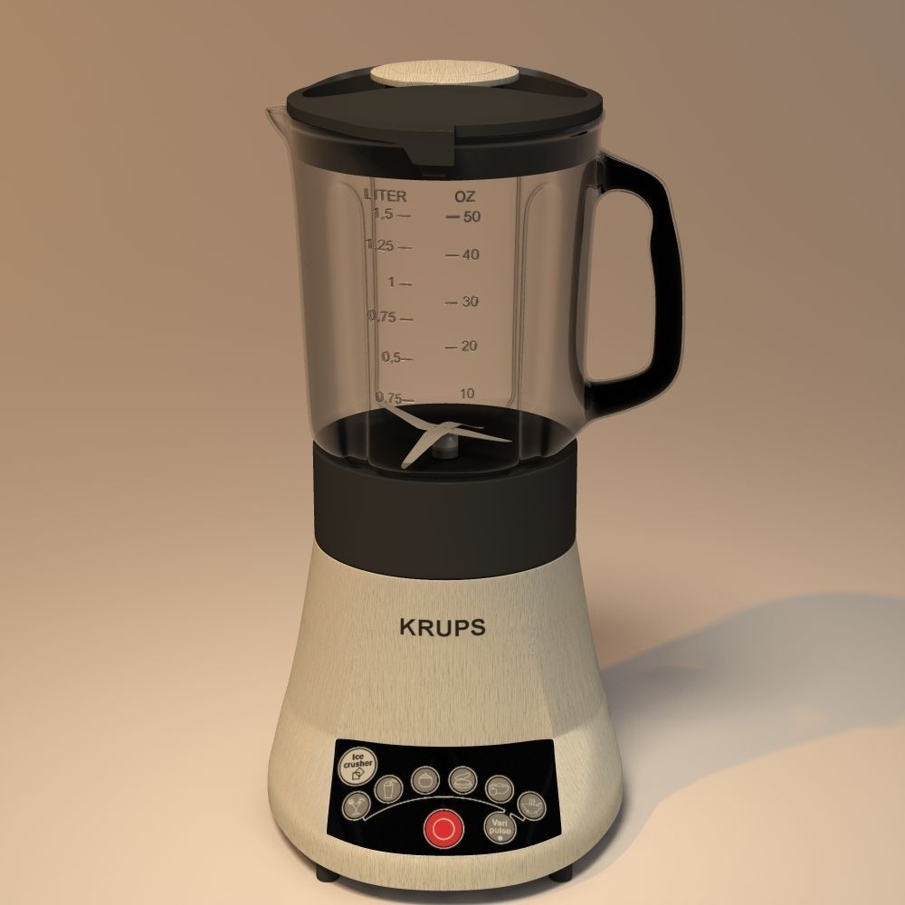 blender Krups Fresmix KB710D 3D model | CGTrader