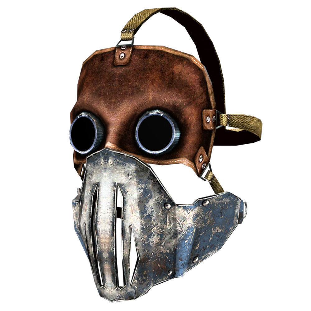 3D model Nazi Mask and Helmet VR / AR / low-poly | CGTrader