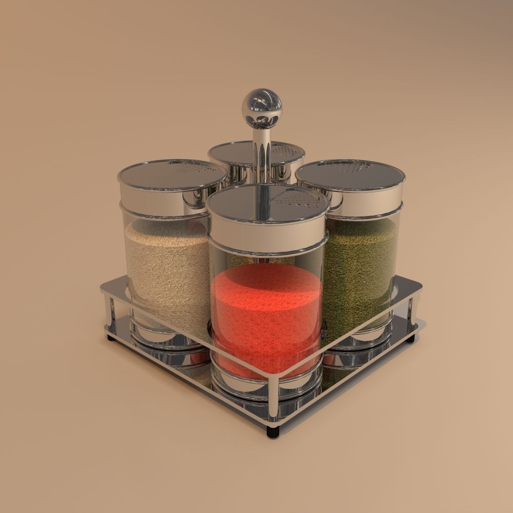 Spice set3 3D | CGTrader