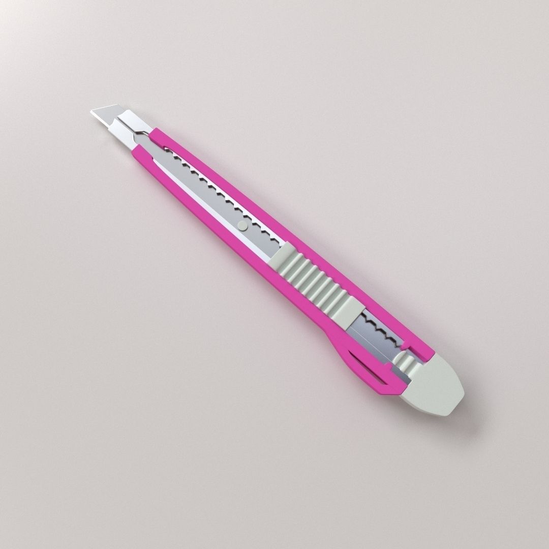Box Cutter 3D model | CGTrader