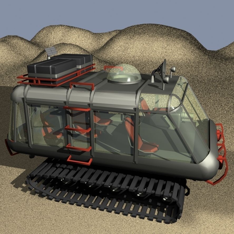 Lost In Space CHARIOT 3D Model 3D model | CGTrader