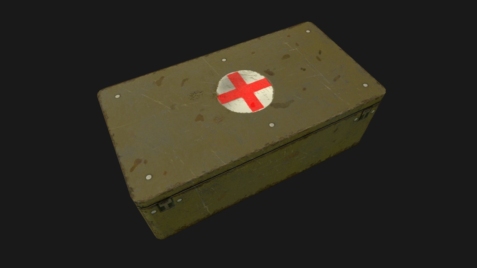 Medical Box free VR / AR / low-poly 3D model | CGTrader