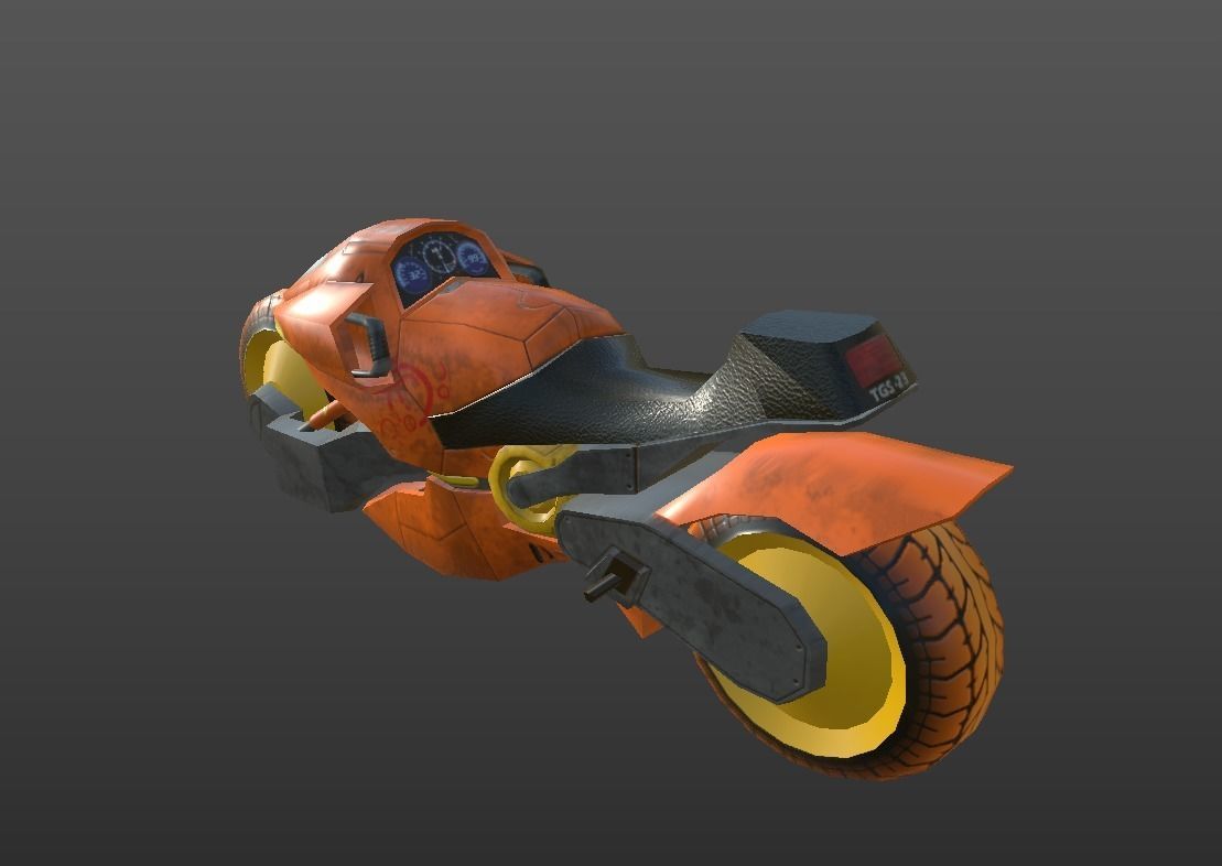 3D model SUPER BIKE VR / AR / low-poly | CGTrader