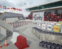 Low-poly Race track 3D Models | CGTrader