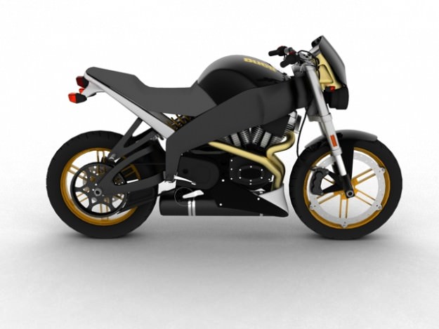 Buell XB12S Lightning 2010 3D model | CGTrader
