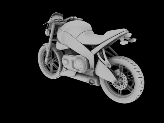 Buell XB12S Lightning 2010 3D model | CGTrader