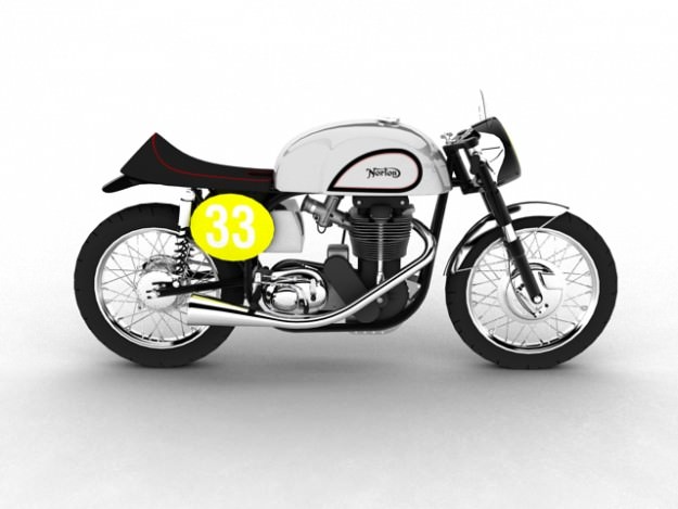 Norton Manx 1954 3D model | CGTrader