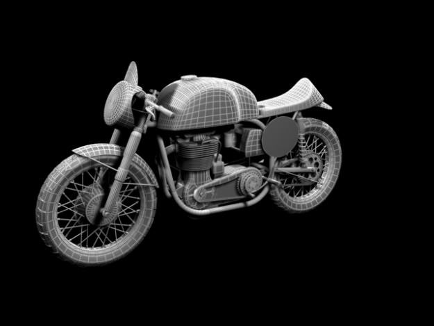 Norton Manx 1954 3D model | CGTrader