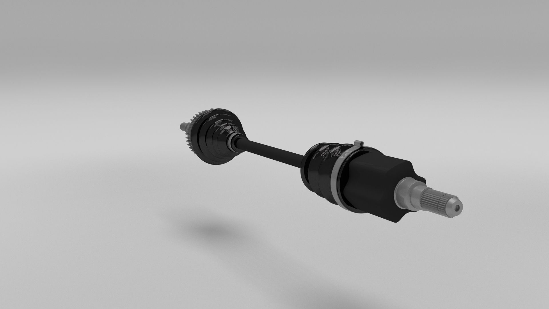 Half Axle 3D model | CGTrader