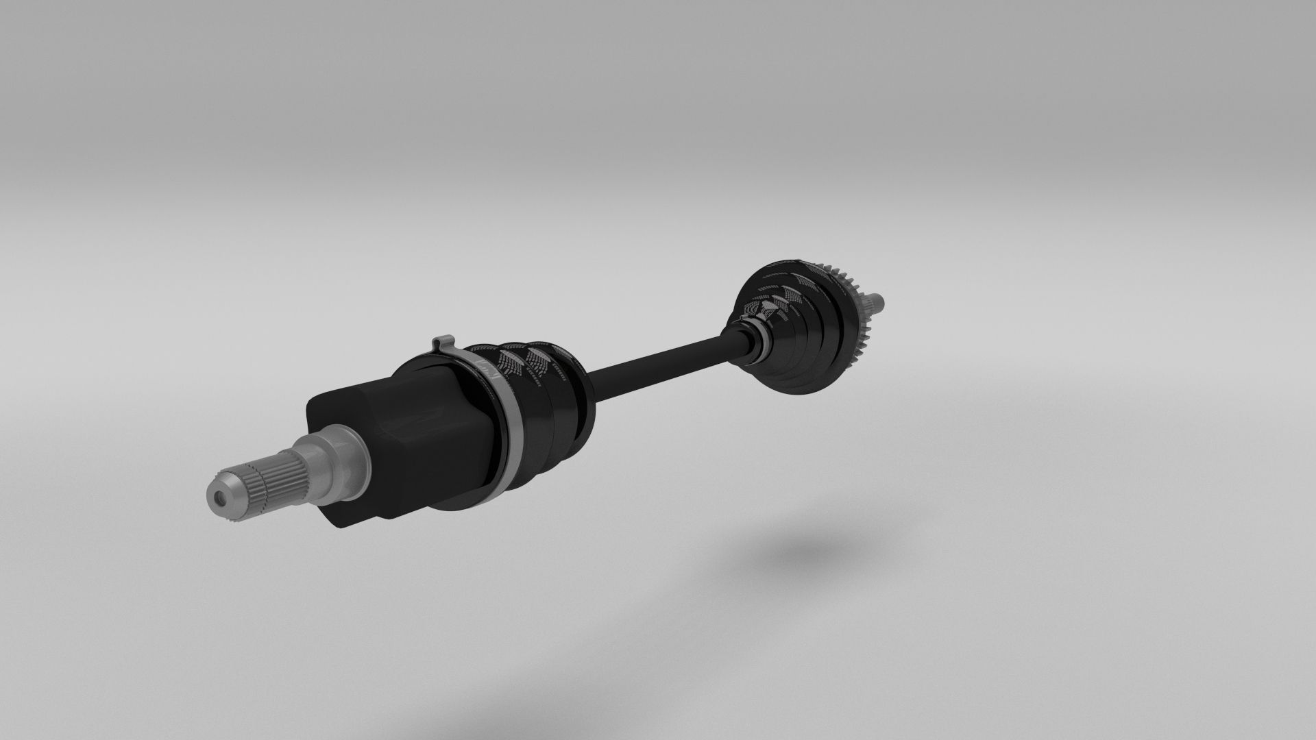 Half Axle 3D model | CGTrader