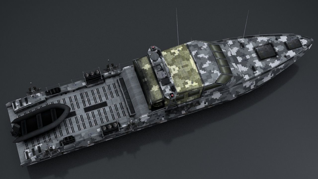 3D model Mark V Special Operations Craft VR / AR / low-poly | CGTrader